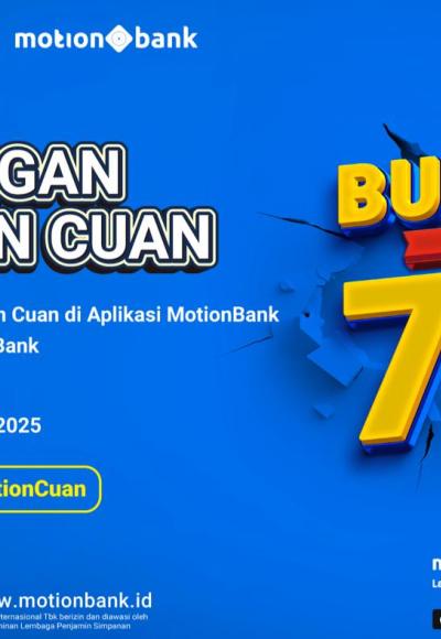 Tarik dan Setor Tunai Makin Gampang dan Cuan, Nikmati Benefit nya di Tabungan Motion Cuan ...